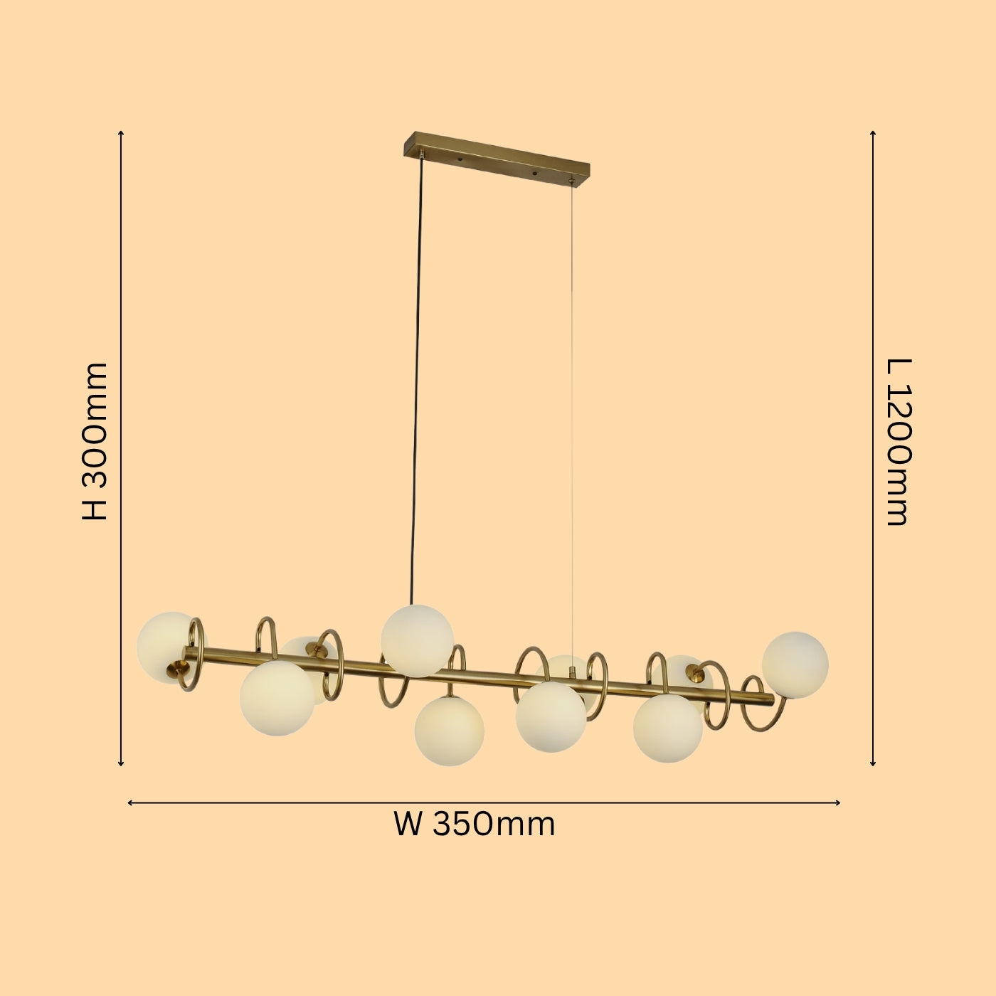 Buy Globes Linear Light Online – Teenbatti