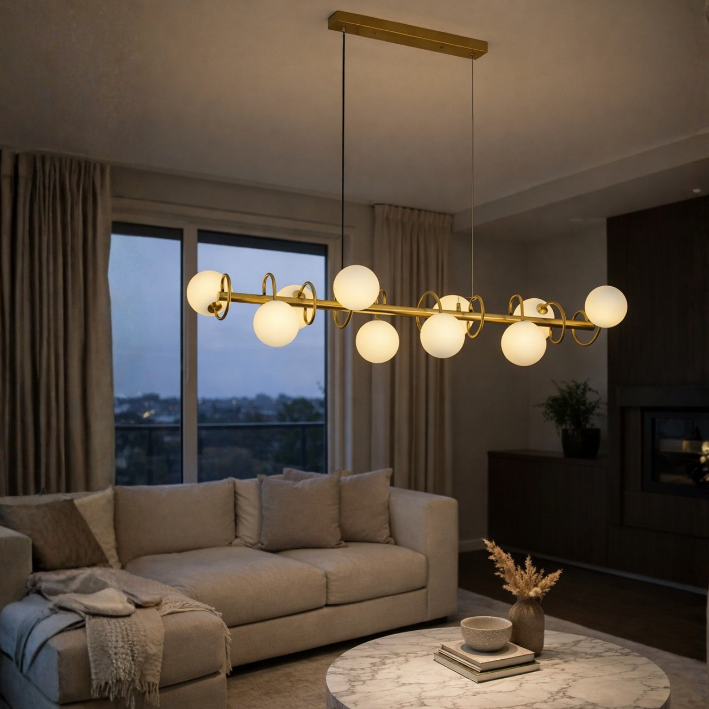 Buy Globes Linear Light Online – Teenbatti